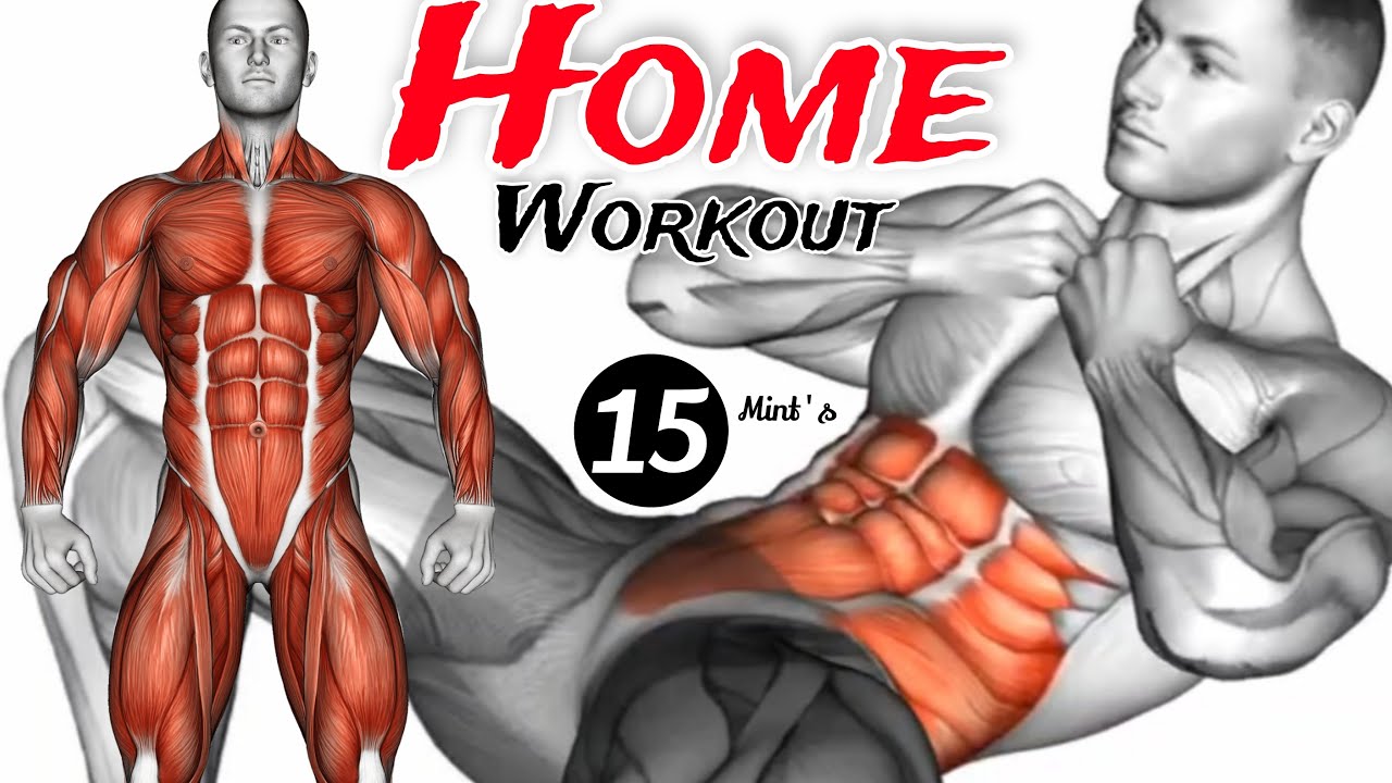15 MINUTE HOME WORKOUT FOR FAT BURNING WEIGHT LOSS! - YouTube