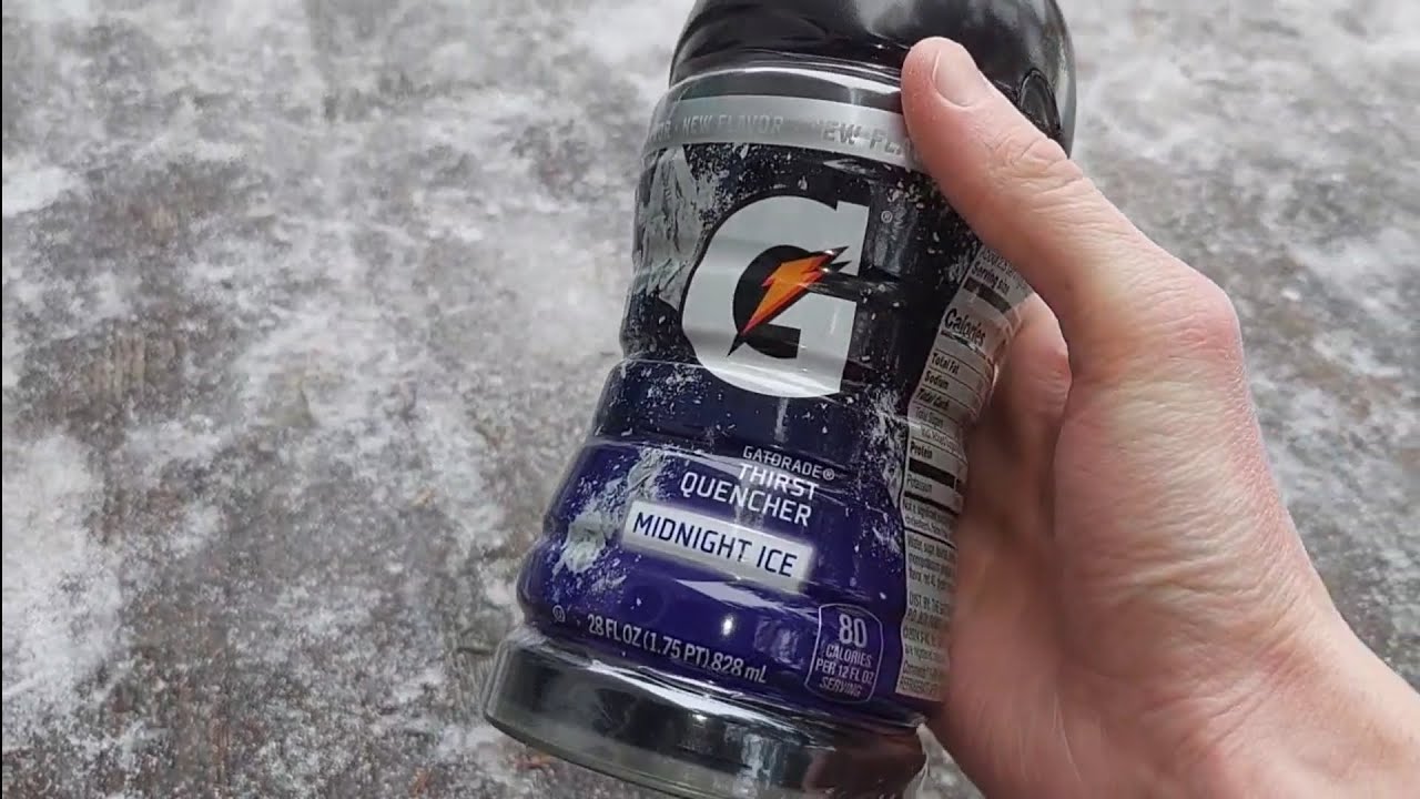 Gatorade Midnight Ice New Flavor Review! - YouTube