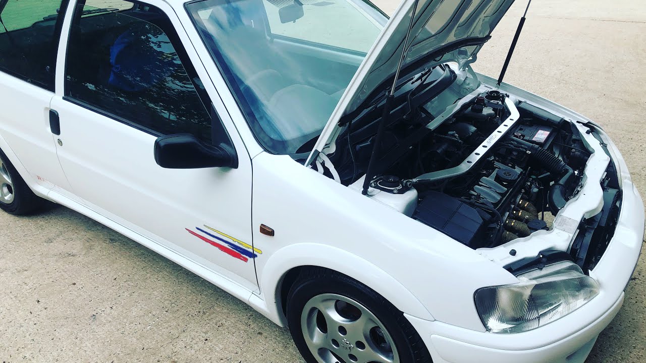 Peugeot 106 rallye s2 restoration - YouTube