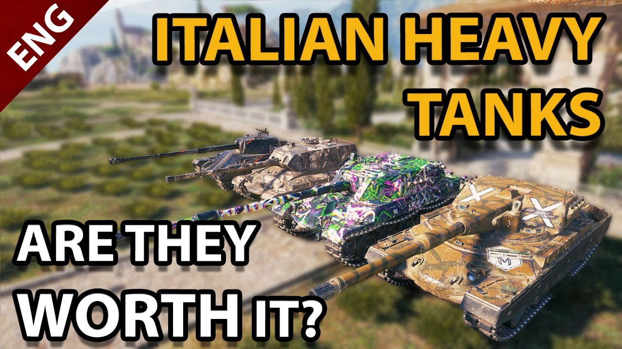 New Italian Heavy Tanks - Are They WORTH IT? - TechTree Review - YouTube