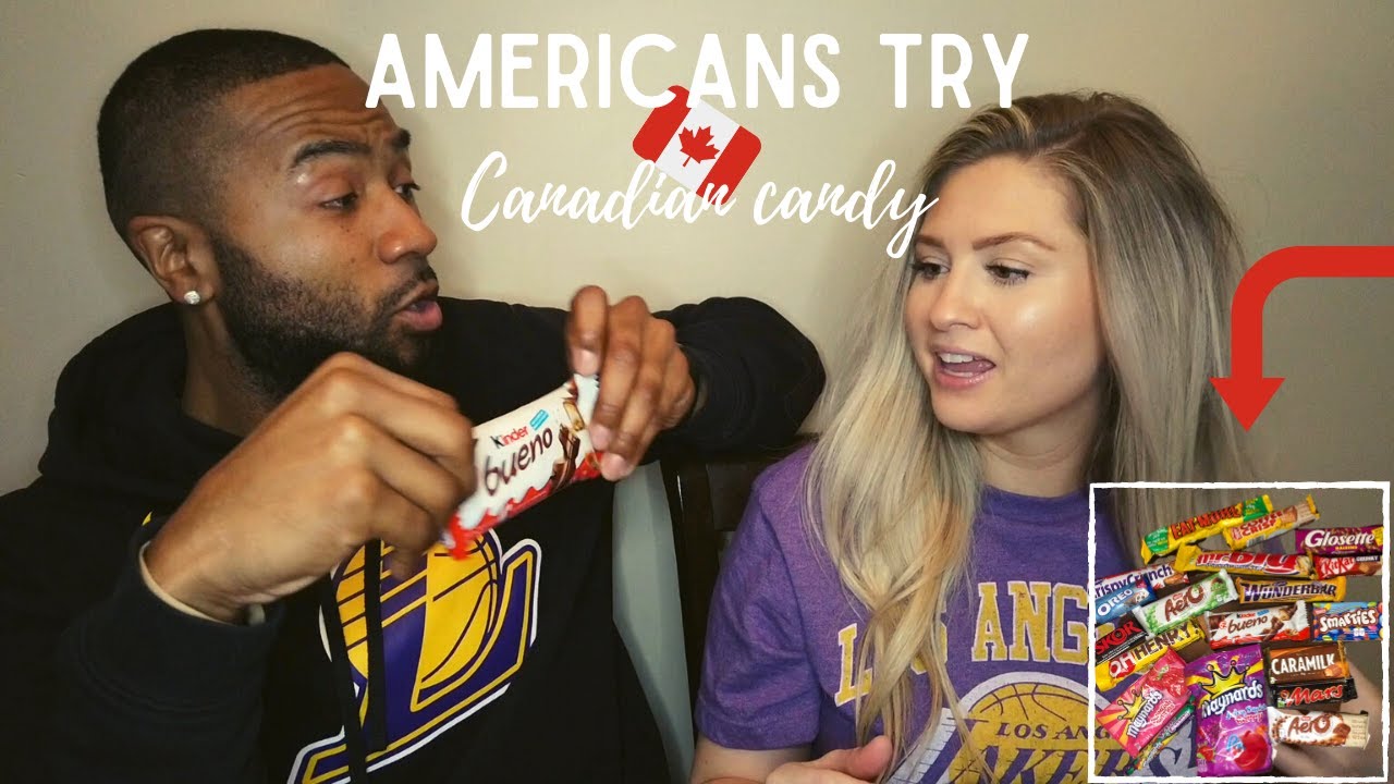 Americans Try Canadian CANDY *Part 1* | DON'T EAT THIS 🍫 - YouTube