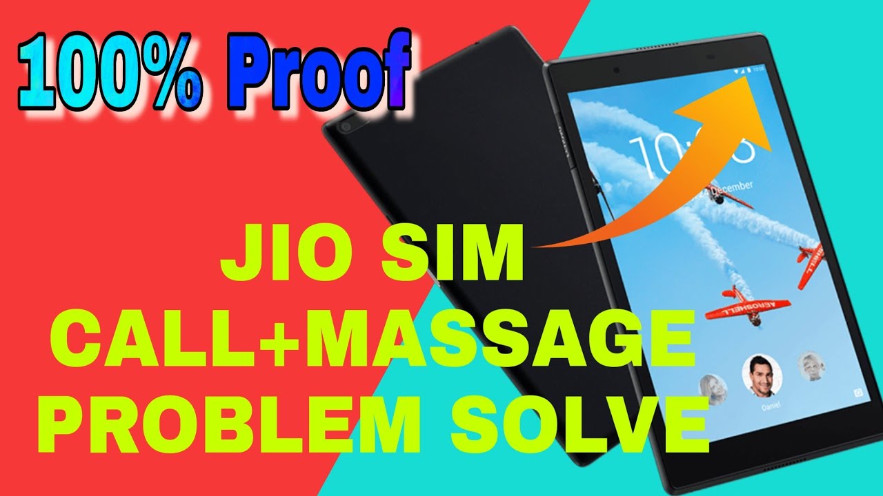 Lenovo Tab7 Me Jio Sim kaise Use kare | Lenovo Tab7 Jio Sim Calling ...