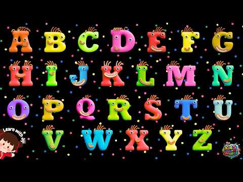 ABC Learning for Toddlers | Learn Letters A-Z | ABC Song Nursery Rhymes for Preschoolers | Learn ABC