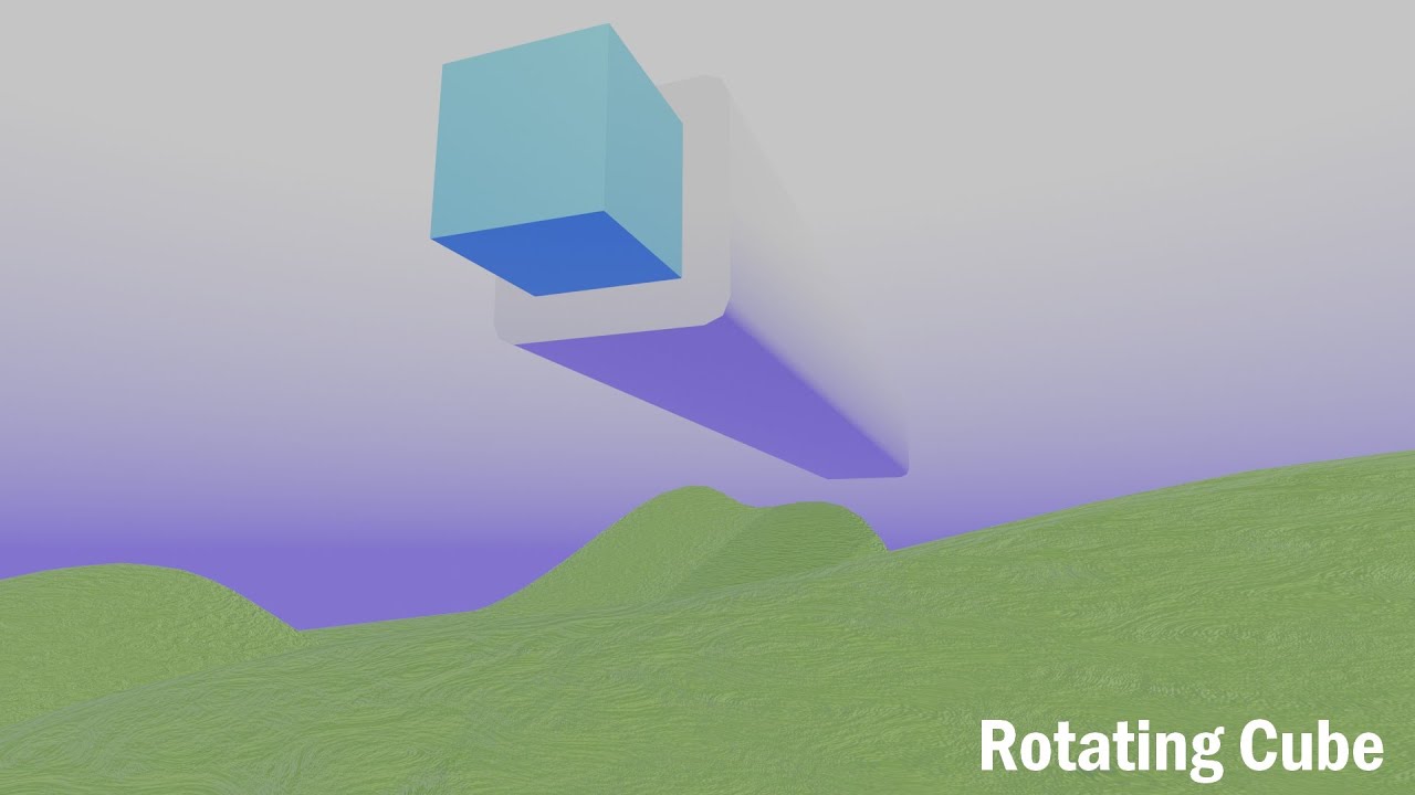Rotating Cube - YouTube