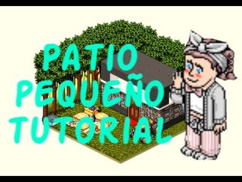 ¿Cómo hacer un patio pequeño en habbo? - Pastelitoooo - YouTube