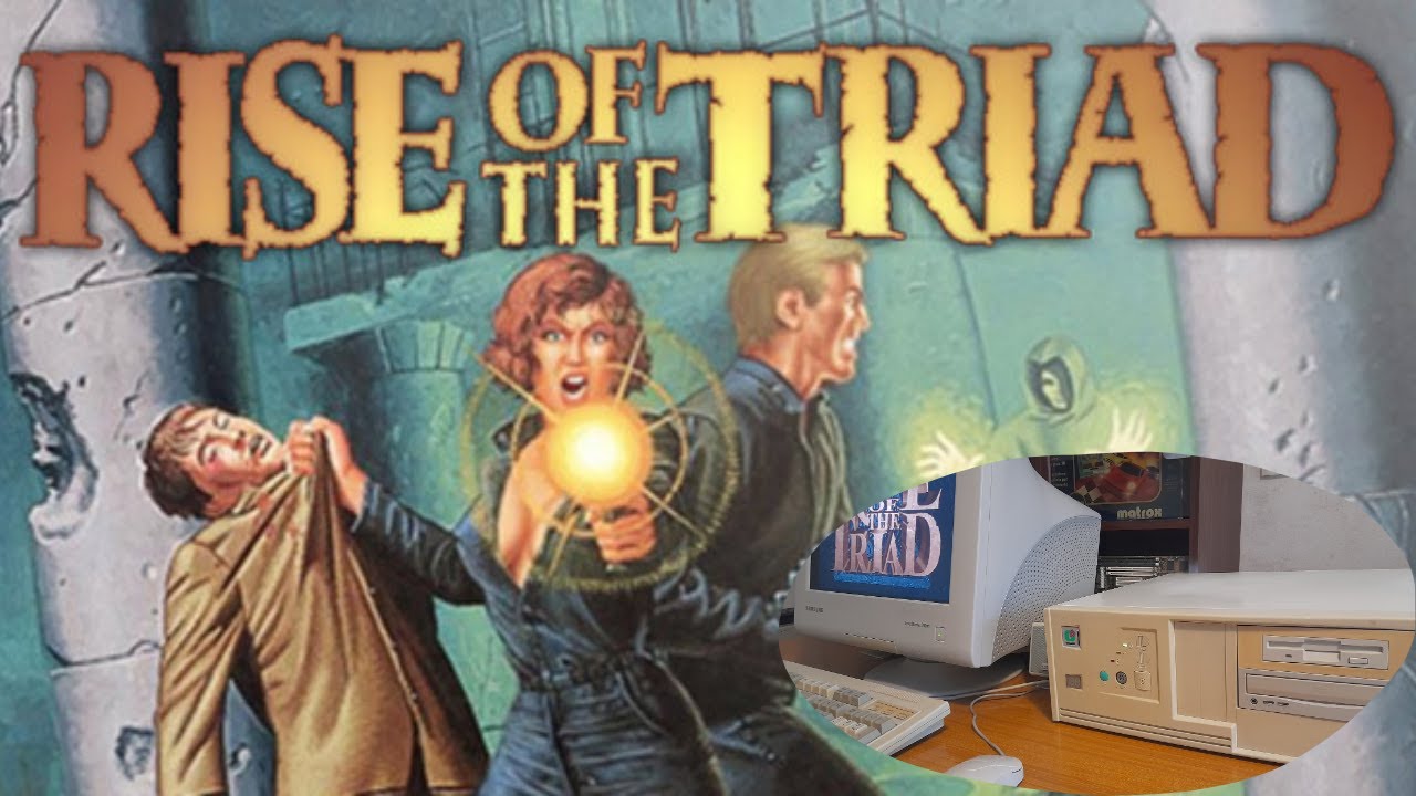 486 DX2 80 Run Rise Of The Triad (1995) - YouTube