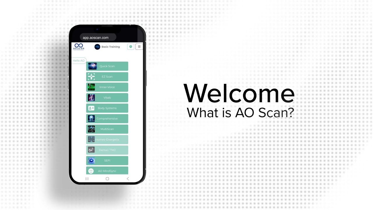 Welcome to AO Scan | Basic Training - YouTube