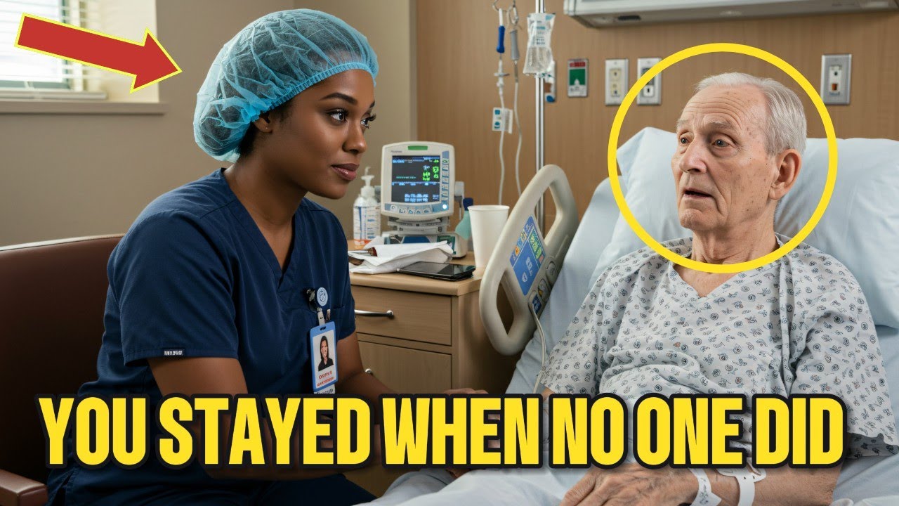 BLACK Nurse Sits With Patient No One Else Would TOUCH—She Never ...