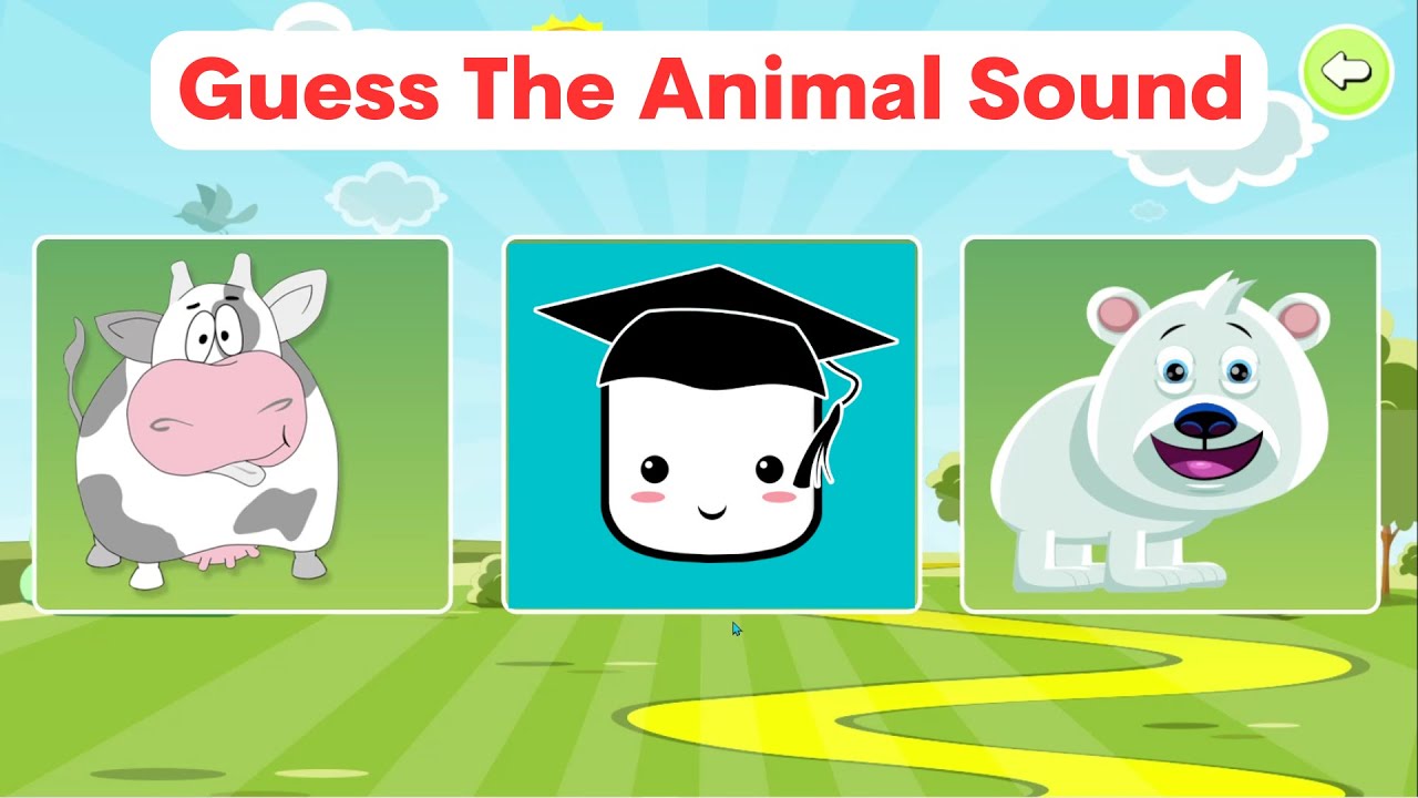Educational Baby Games: Animal Sounds Exploration - YouTube