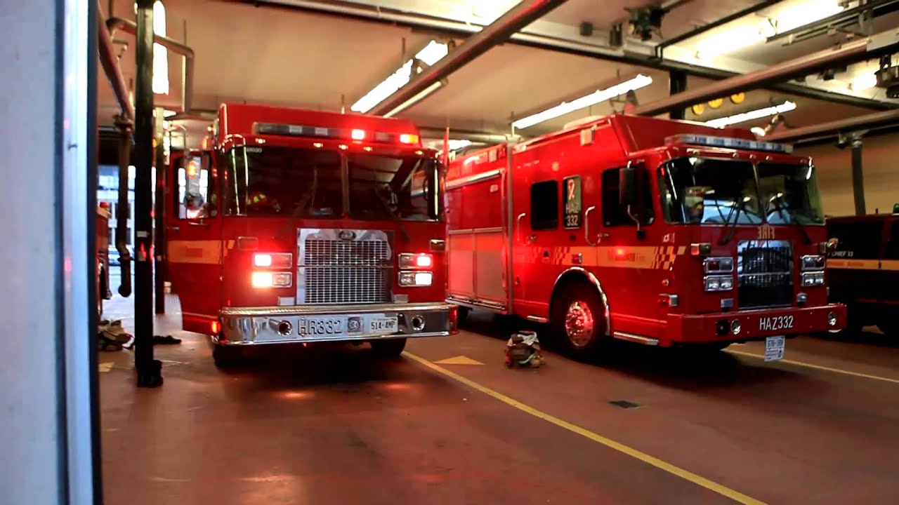 High Rise 332 Toronto Fire Responding - YouTube