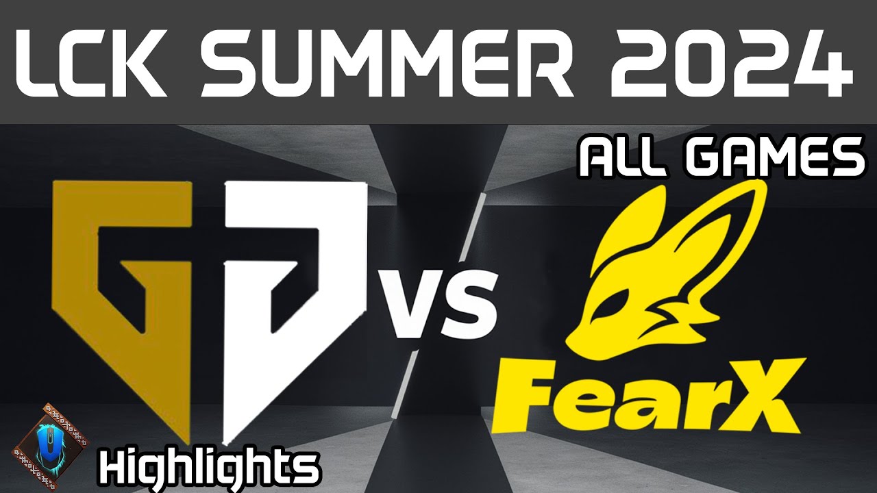 GEN vs FOX Highlights ALL GAMES | LCK Summer 2024 | Gen.G vs BNK FearX ...