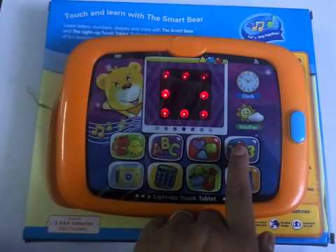 Tickle Me Not Light Up Baby touch tablet