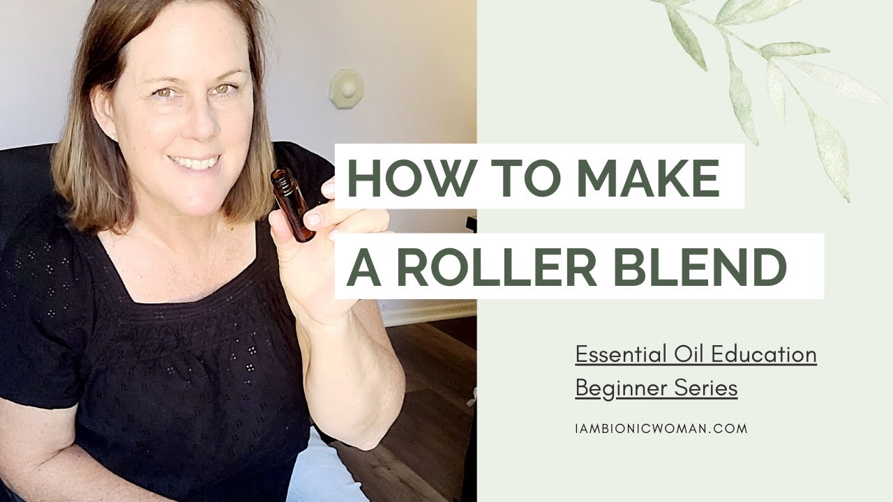 How to make an essential oil roller blend - YouTube