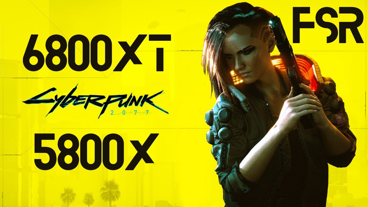 Cyberpunk 2077 | Lossless Scaling FSR | 1440p | Ray Tracing | RX 6800 ...