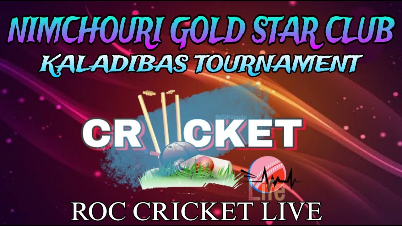 🛑LIVE MATCH || NIMCHOURI GOLD STAR CLUB KALADIBAS TOURNAMENT || # ...