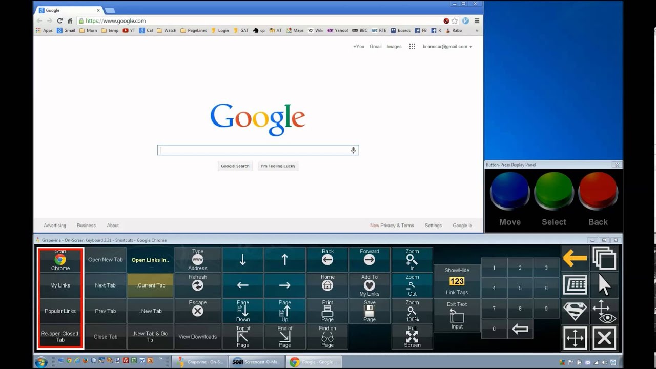 Grapevine Computer Access Intro 2 of 2 (Scanning) - YouTube
