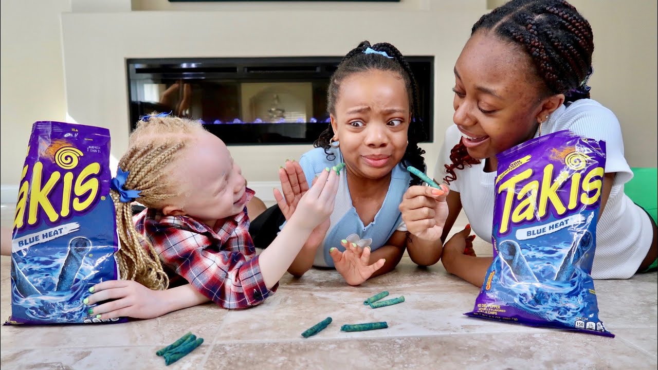 Sister FORCED To EAT Spicy BLUE TAKIS | D.C.’s Family - YouTube