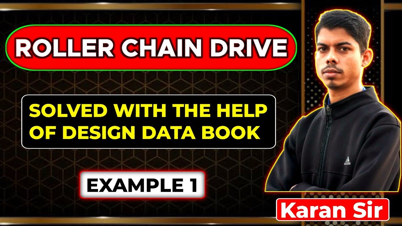 Roller Chain Drive Numerical | Design Procedure Of Roller Chain Drive ...