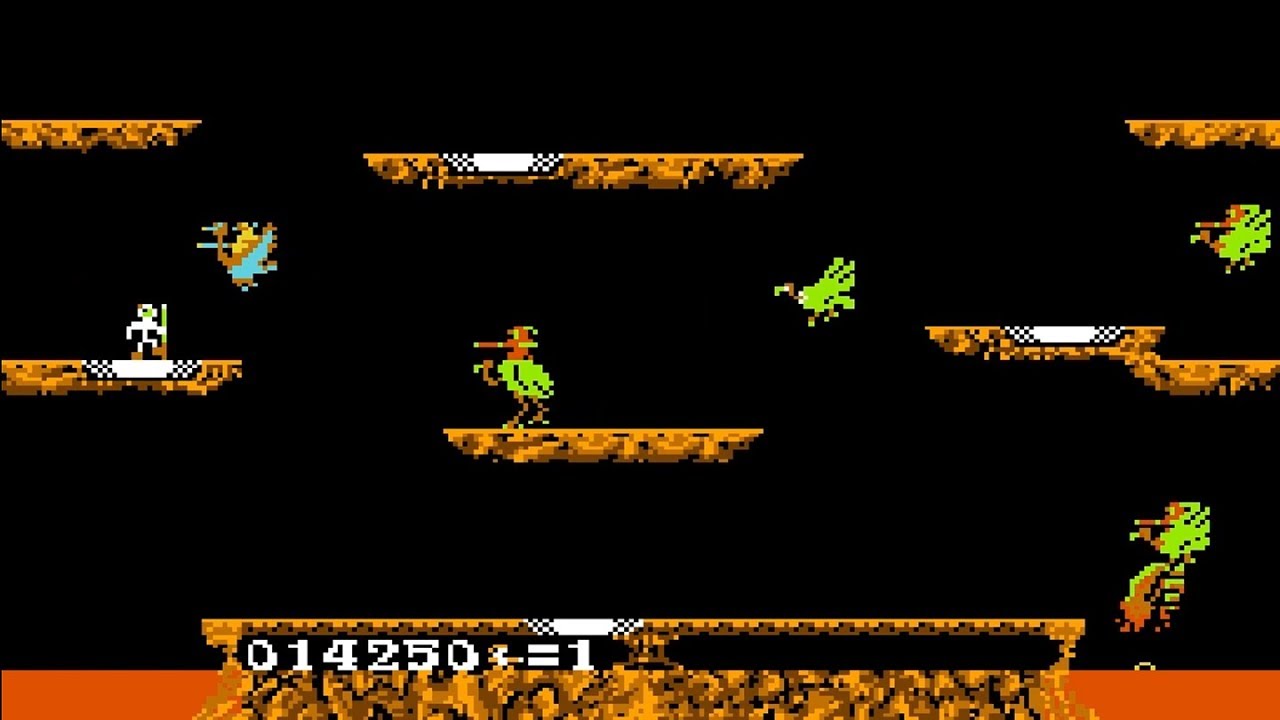 Nintendo - Joust [1982-1988] - YouTube