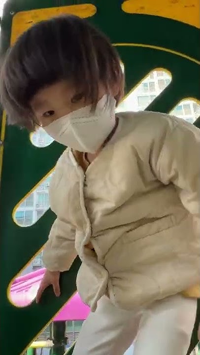 높은 미끄럼틀 도전 성공 Youtube