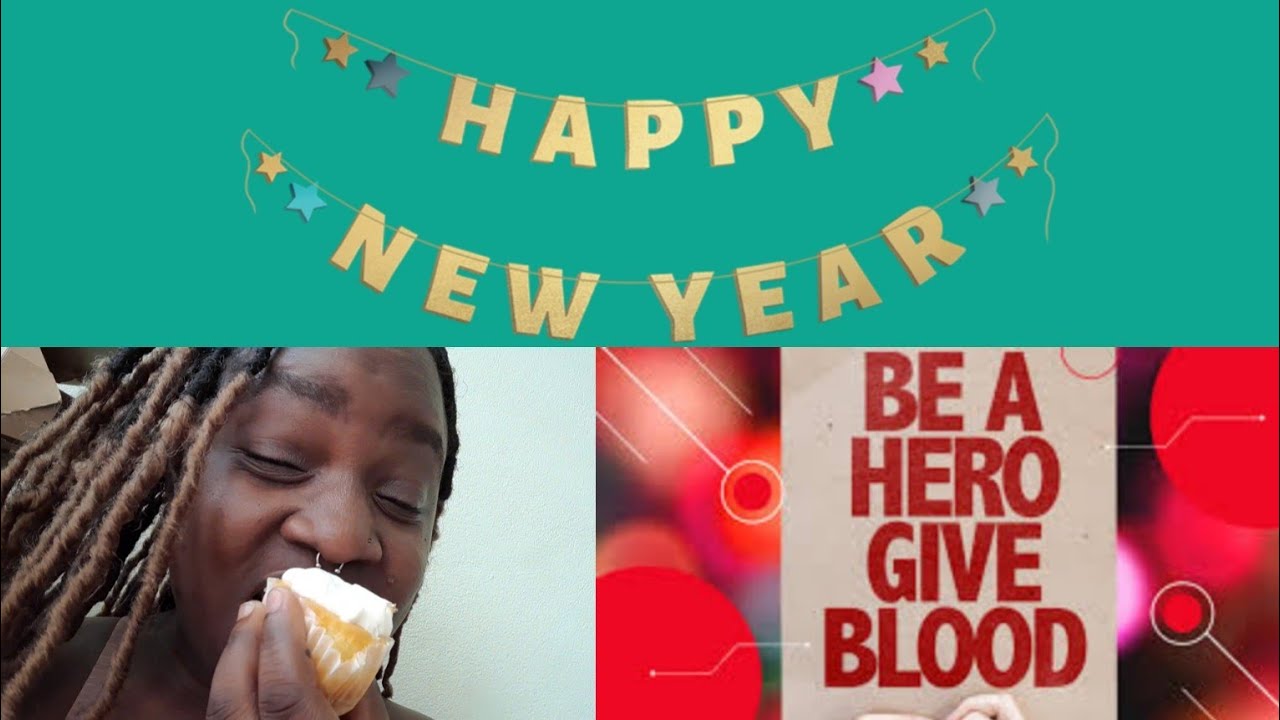 WEEKLY VLOG: WELCOMING THE NEW YEAR🧨🎆| I couldn't donate blood😔|Vlog 1 ...
