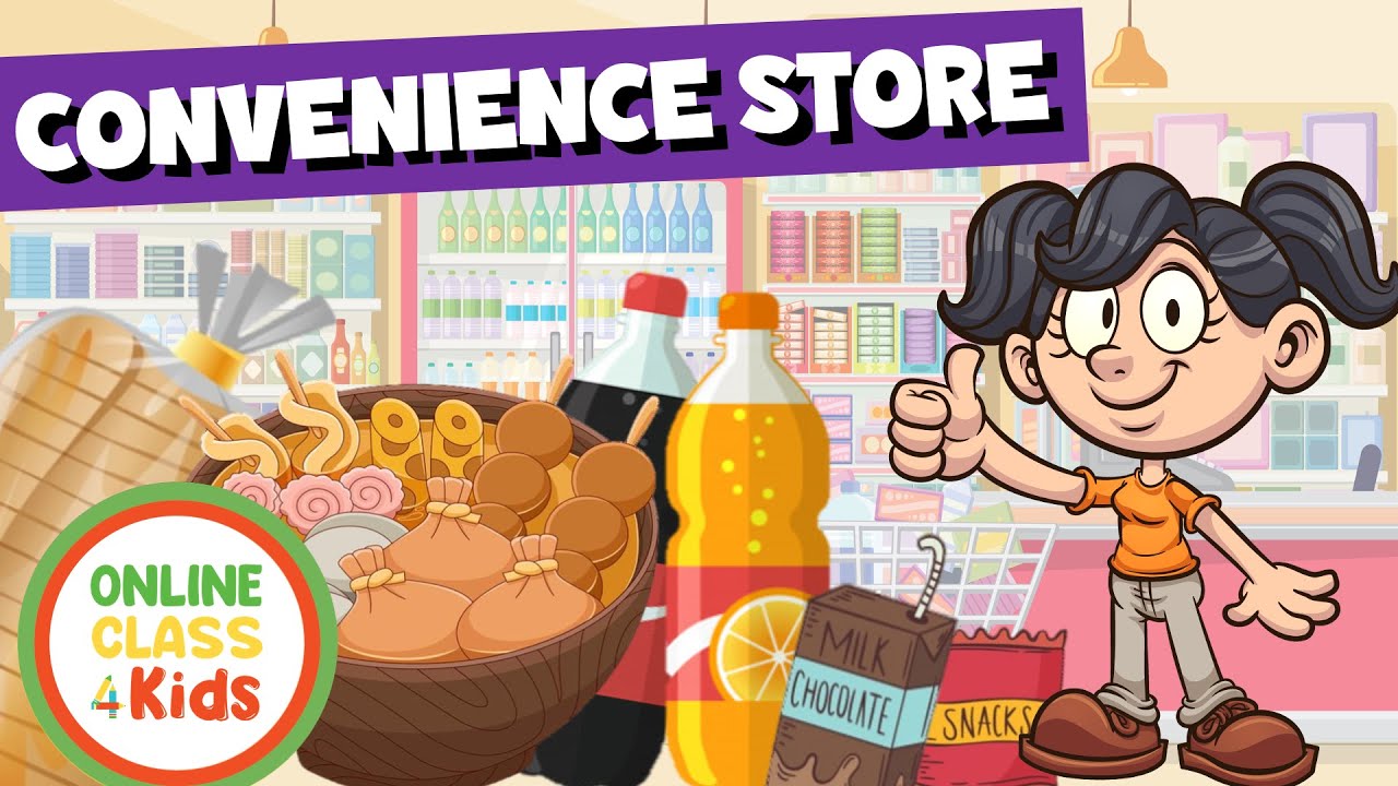 Convenience Store Vocabulary for Kids: Learn to Shop Like a Pro! - YouTube