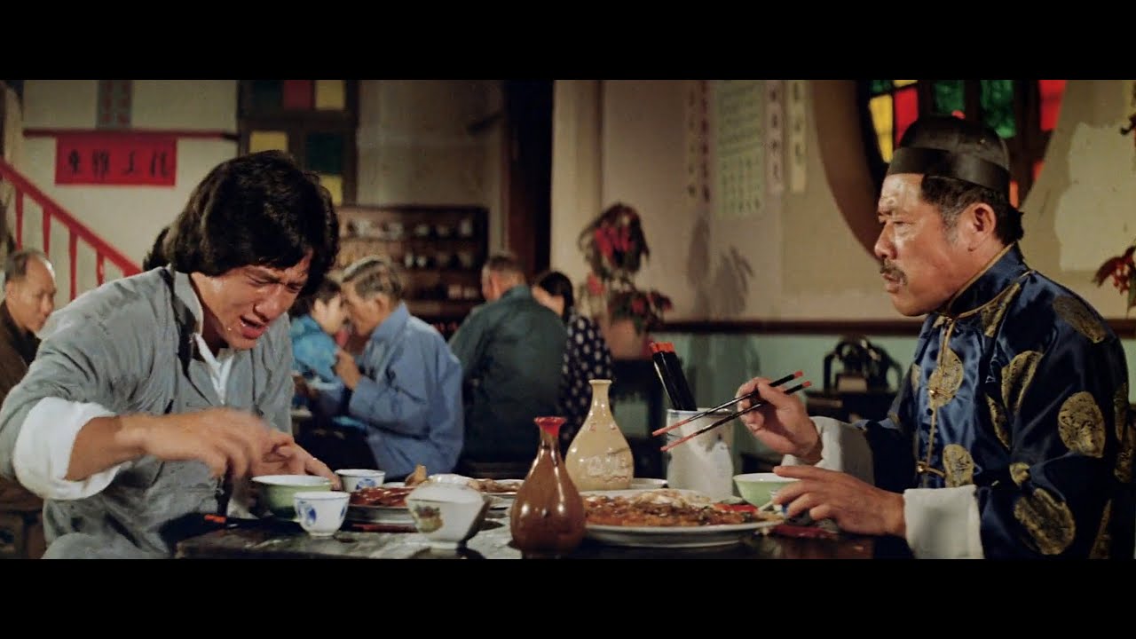 Drunken Master (1978) - Restaurant Freeloader scene - YouTube