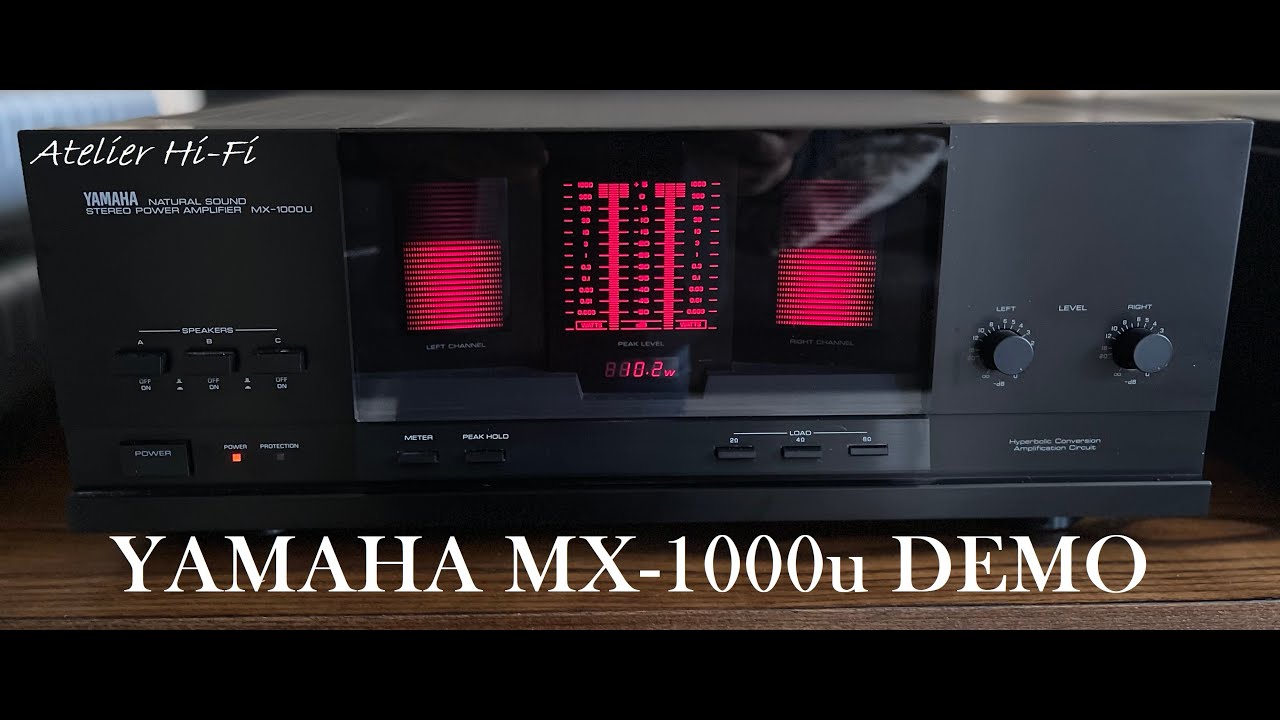 Yamaha MX-1000 Demo - YouTube