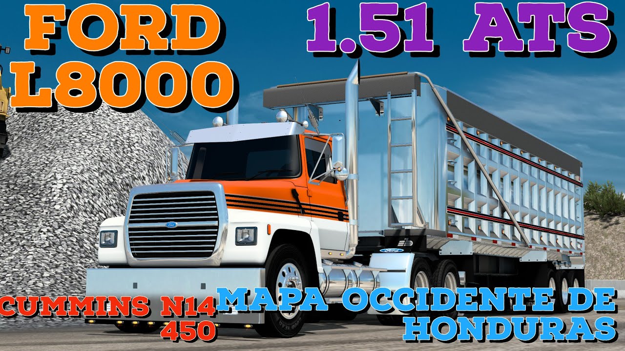 🔴Ford L8000 daycab/Dump 70 tnlds/Mapa👉@RigoFP /occidente de Honduras 1. ...