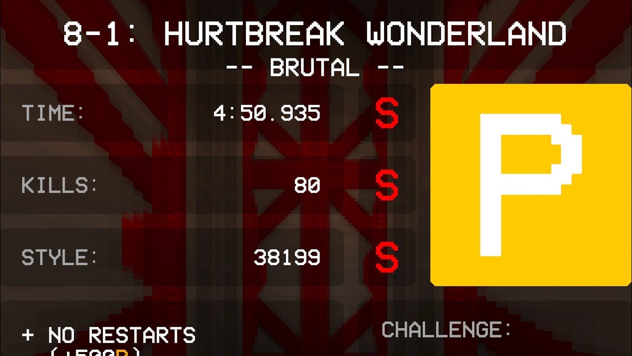 ULTRAKILL 8-1 BRUTAL P-RANK - YouTube