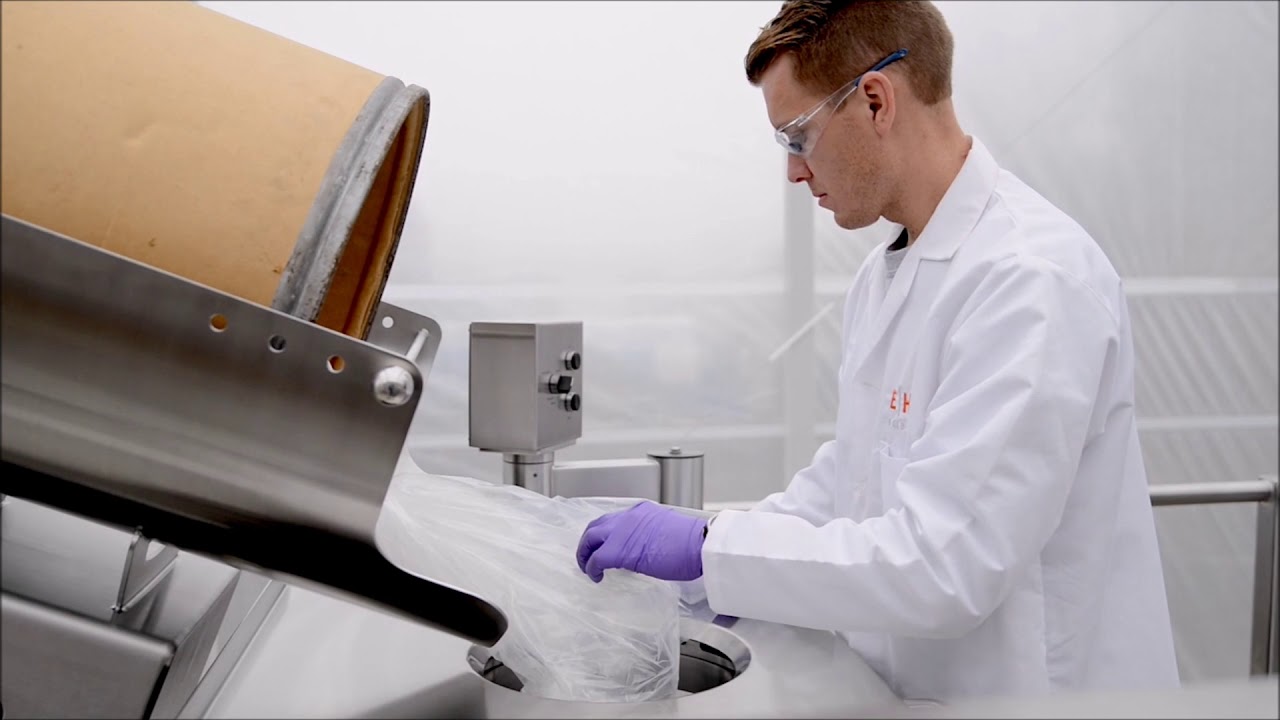 Powder Milling and Bin Filling System - Shortened - YouTube