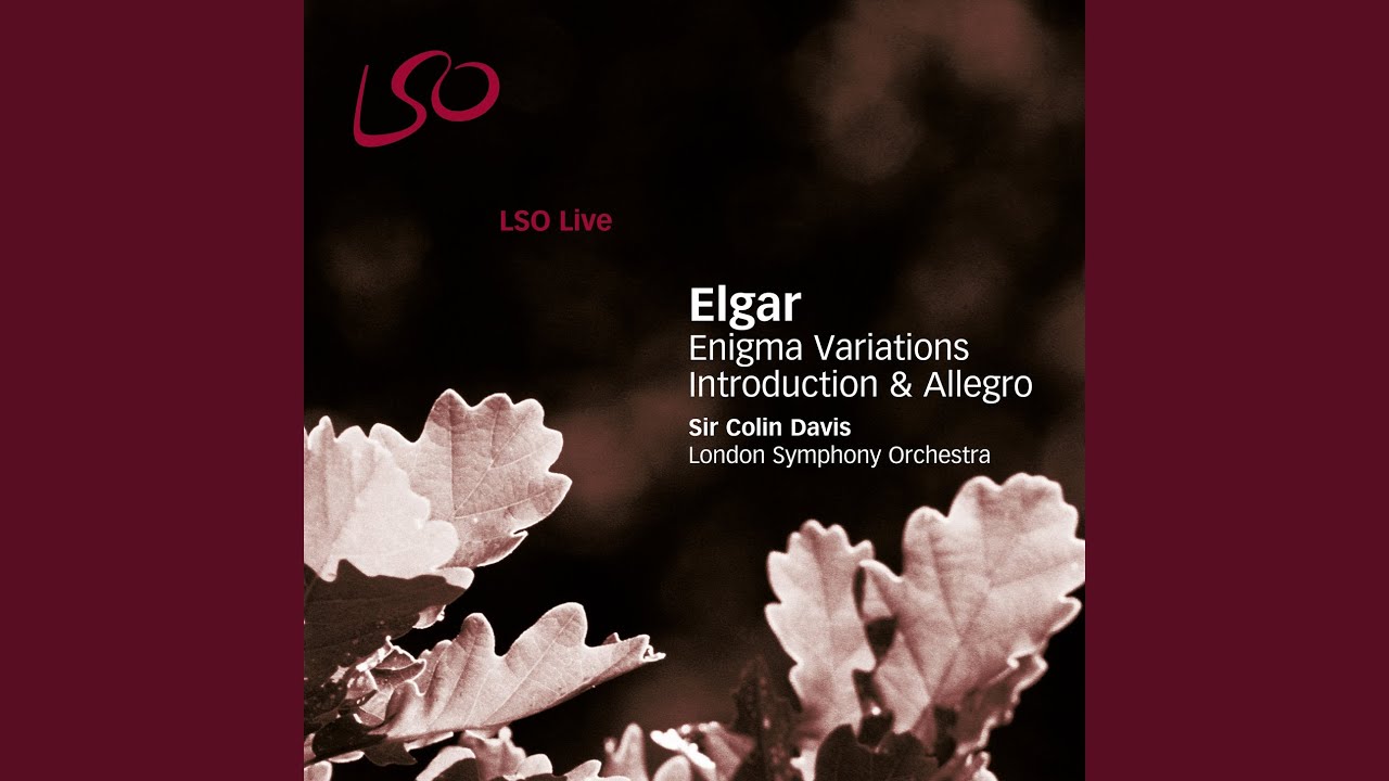 Enigma Variations: Variation XII. B.G.N - Andante - YouTube