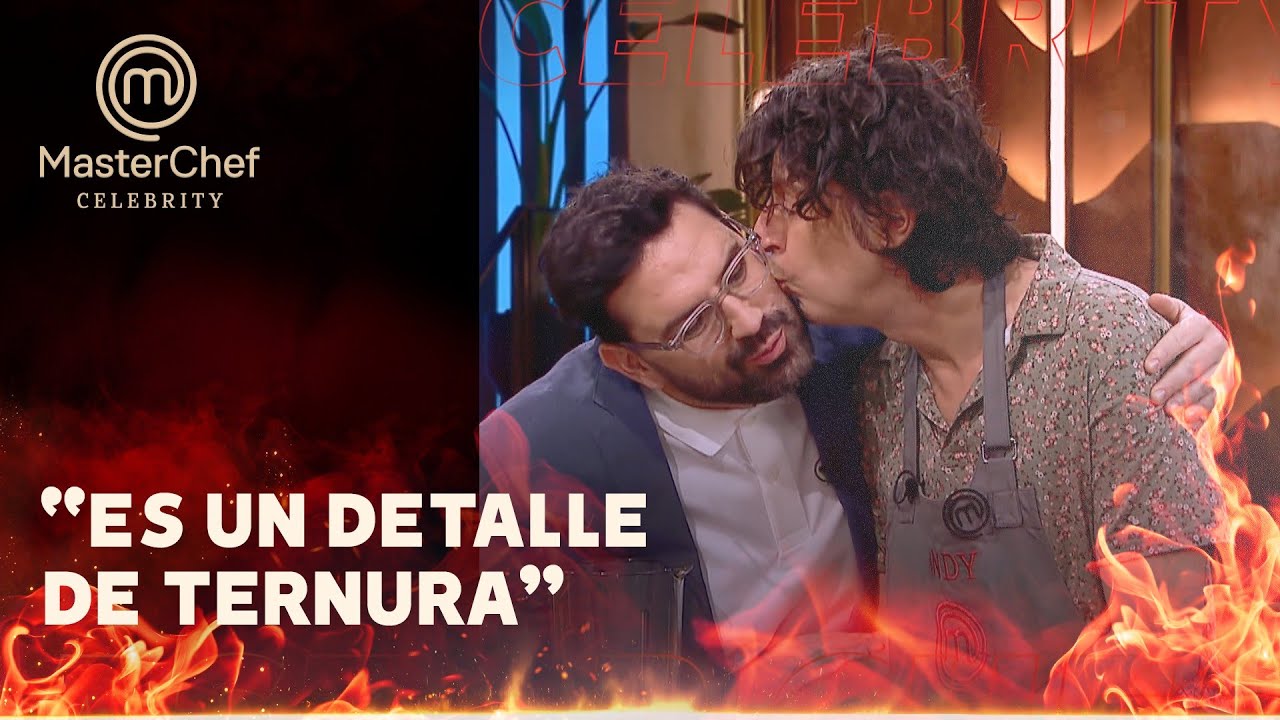 Los besitos de Damián Betular y Andy Chango - Masterchef Celebrity ...