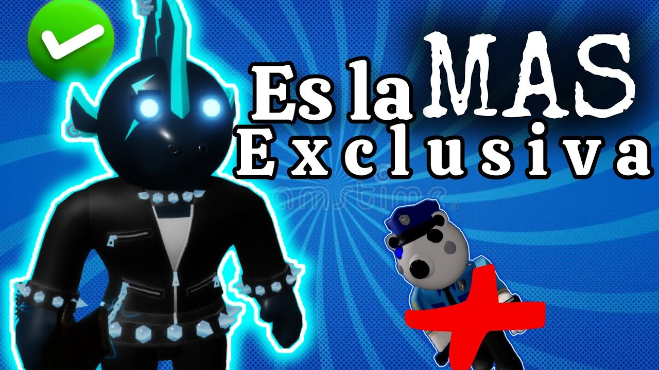 ELEKTRA es la skin más exclusiva de piggy y te explico MATEMATICAMENTE ...