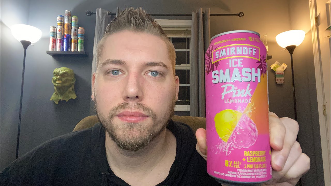 Smirnoff Ice SMASH Pink Lemonade Review! - YouTube