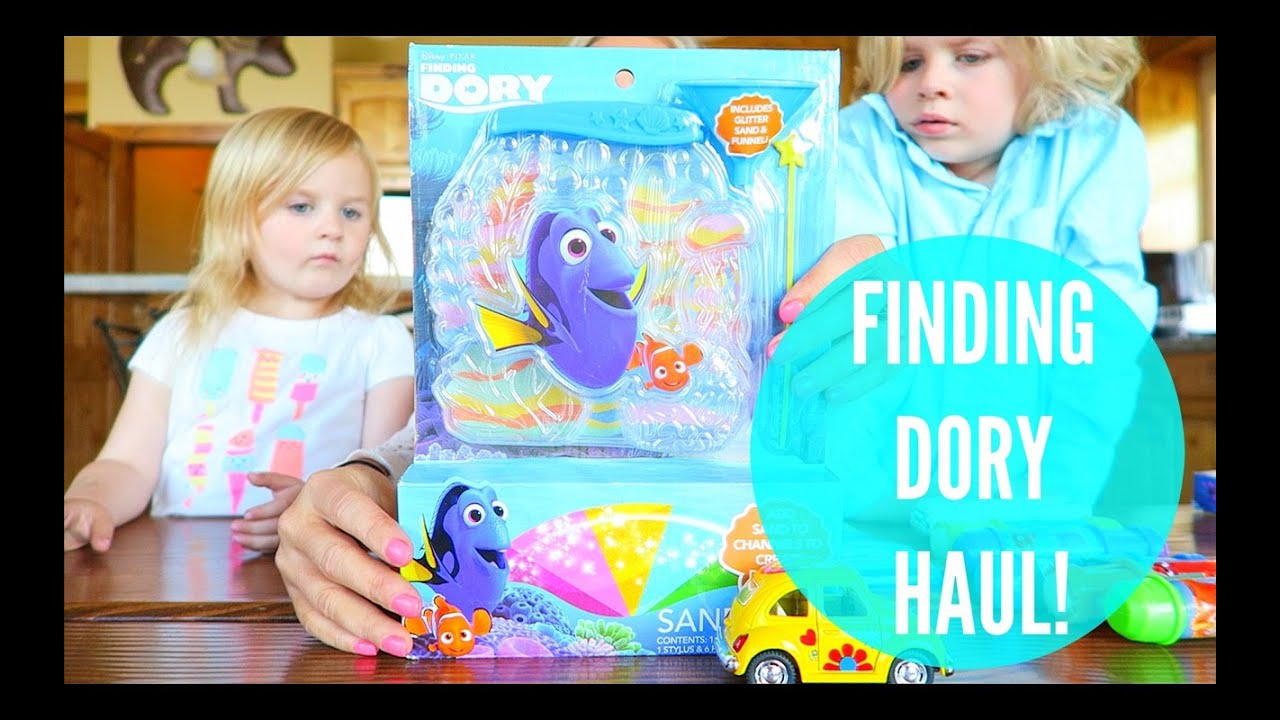FINDING DORY Haul | Kids Activities - YouTube