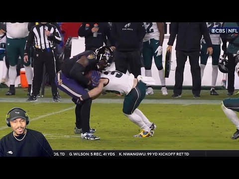 Watching Philadelphia Eagles Cooper DeJean Power-Drive Derrick Henry is ...