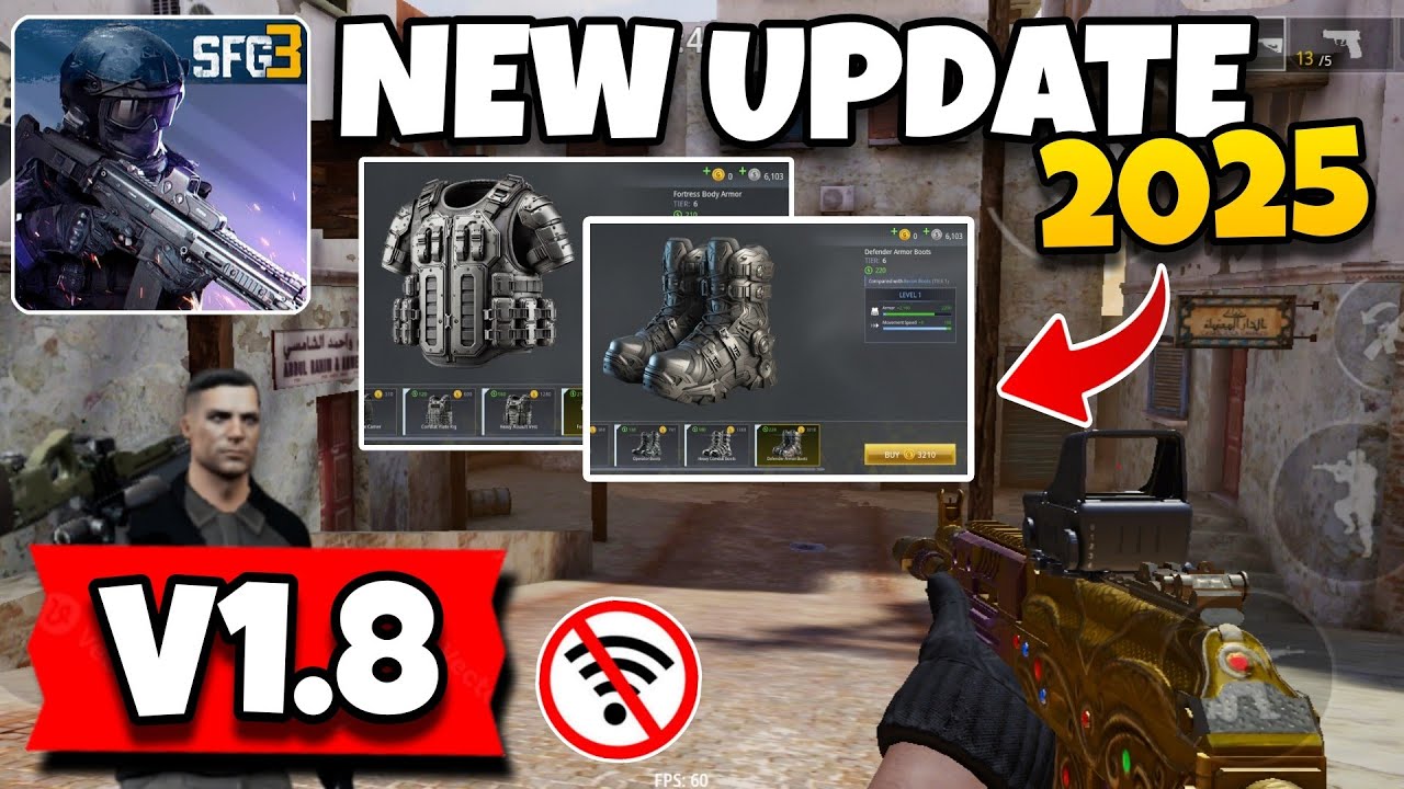 SPECIAL FORCES GROUP 3 NEW UPDATE V1.8 | SFG3 GAMEPLAY 2024 - YouTube