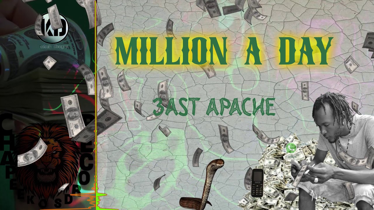 3ast Apache - Million A Day (official audio) - YouTube