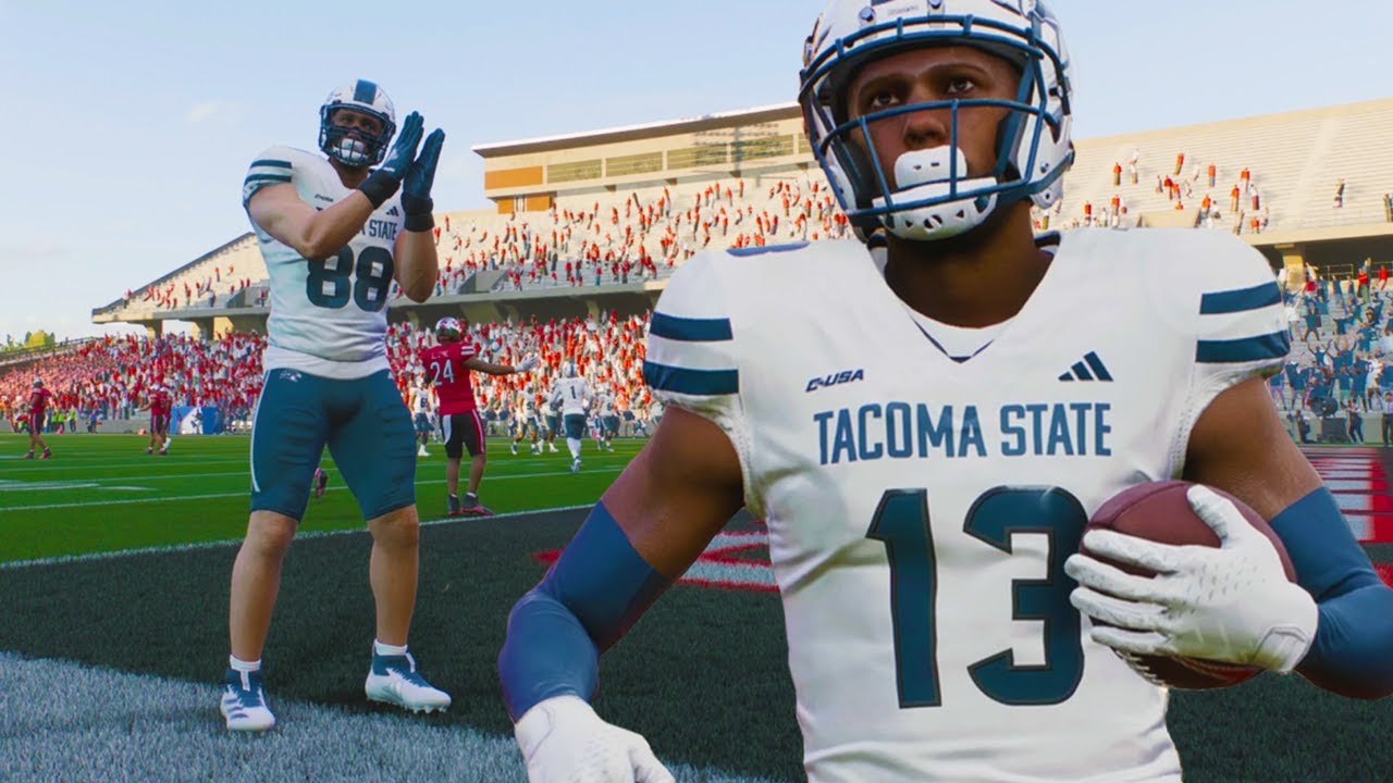 4 Game Win Streak On The Line! | College Football 25 Tacoma State ...