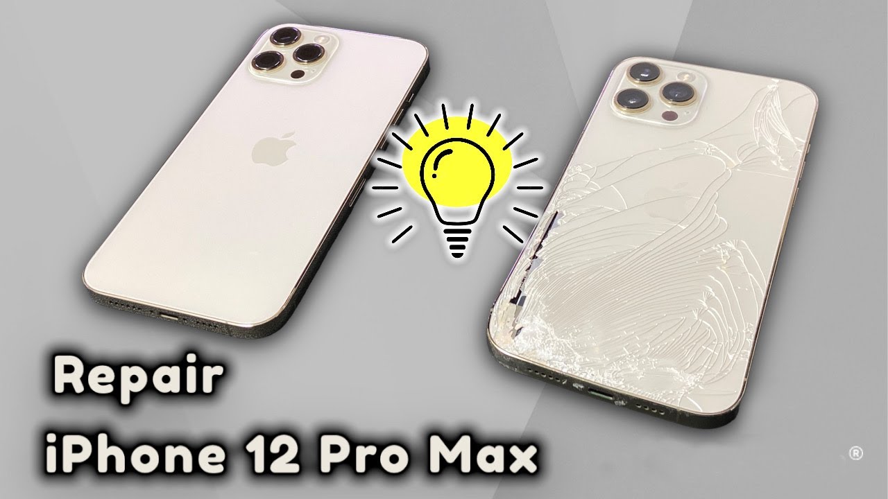 iPhone 12 Pro Max Repair - YouTube
