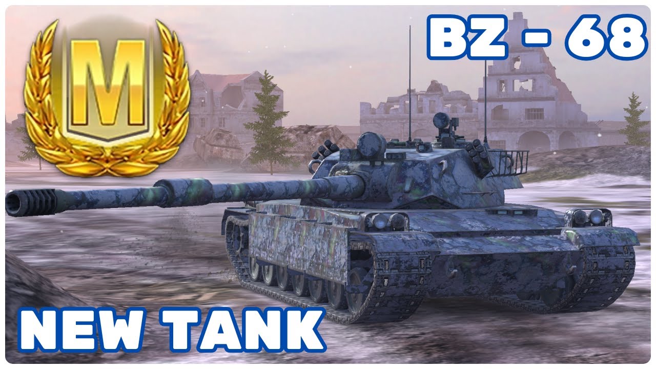 BZ - 68 4.3 K DAMAGE 4 KILLS WoT Blitz Best Replays - YouTube