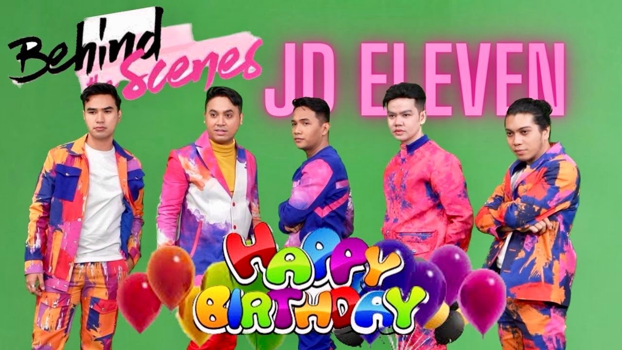 Behind The Scene MV "HAPPY BIRTHDAY" JD Eleven - YouTube