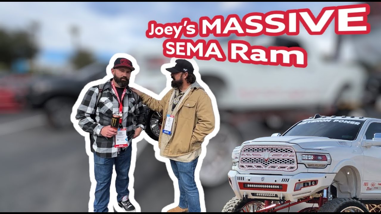 Joey G's MASSIVE Ram 2500 SEMA 22 Build - YouTube