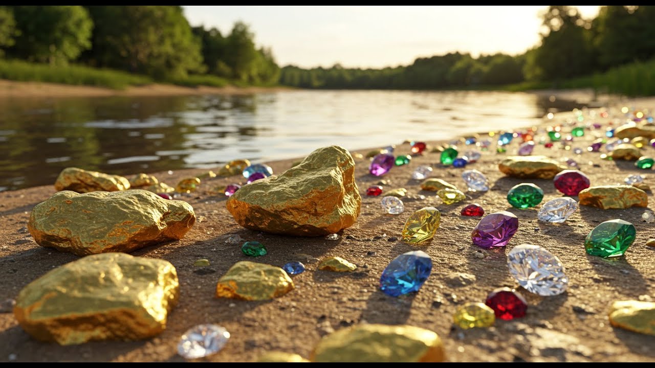 $10 Million: Wow amazing gold, A gold miner digging and found treasure ...