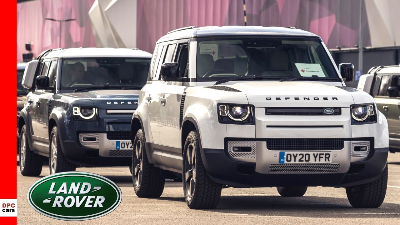 British Red Cross Land Rover Defender - YouTube
