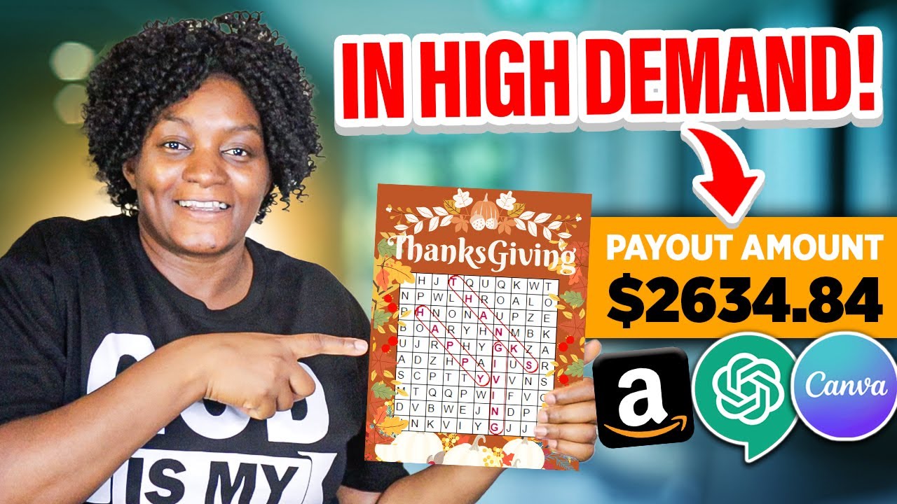 Create Word Search Book Fast and Make Money Online - YouTube