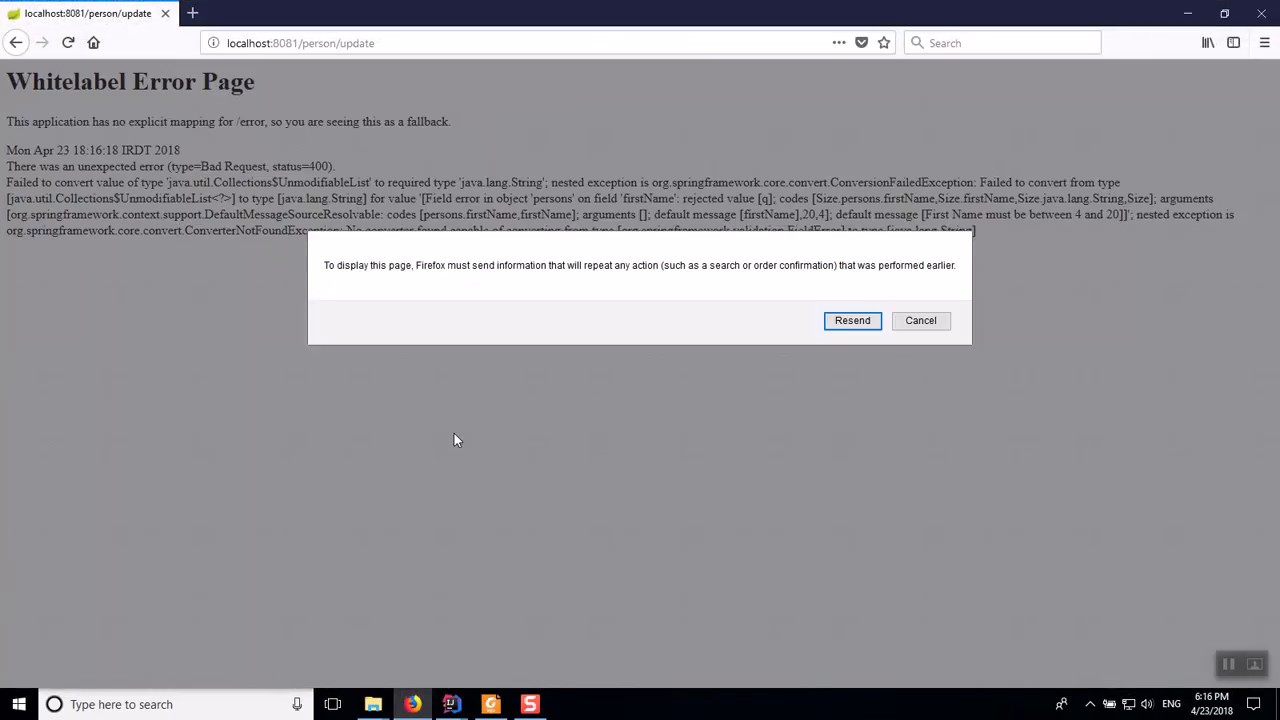 11 - Spring MVC - Part 3 Bean Validation - YouTube
