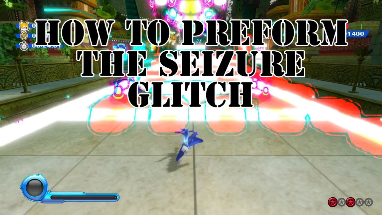 How to Preform the Sonic Colors Ultimate Seizure Glitch (Seizure ...