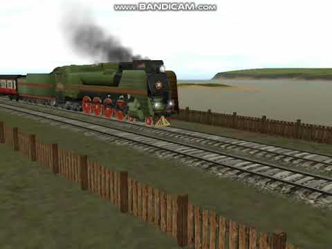 Russian P36 Steam Trains - YouTube